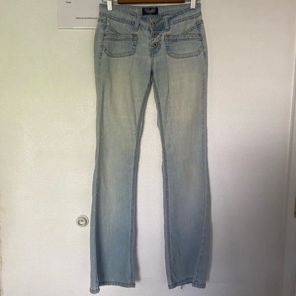 Angels | Jeans | Angels Y2k Lowrise Bedazzled Jeans Butterflies Y2k ...